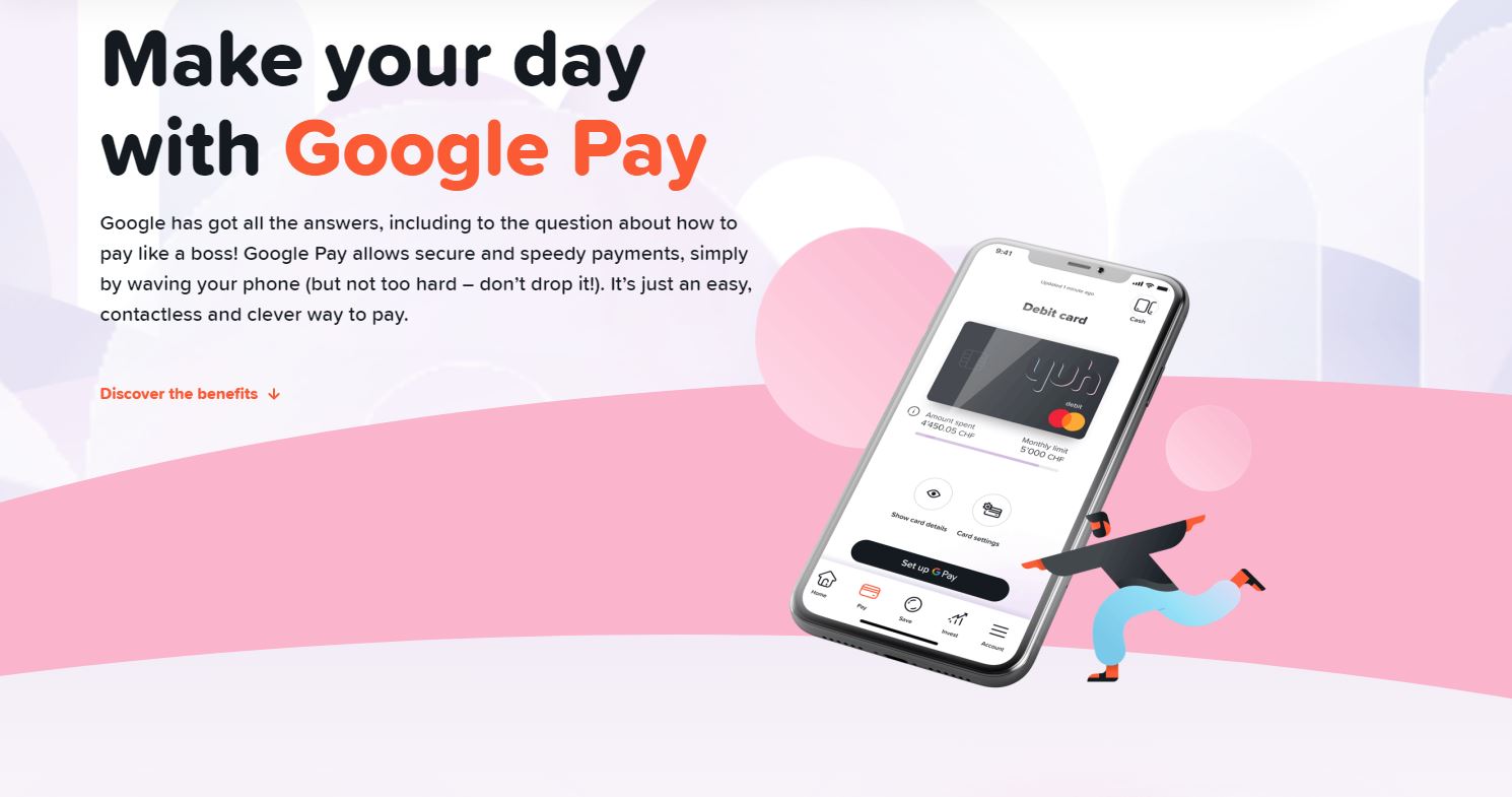 Google Pay einrichten – Sicher zahlen mit Yuh App