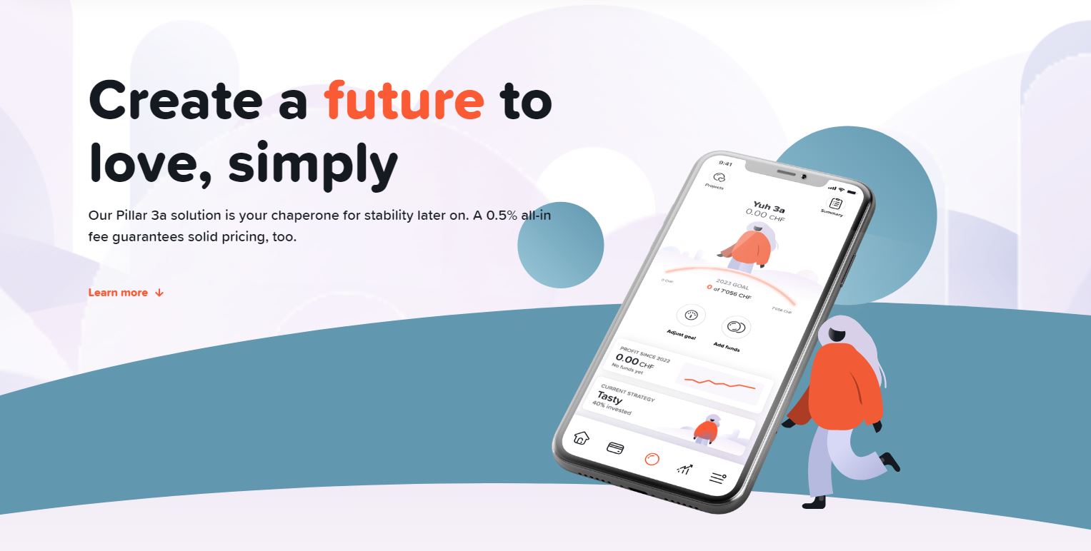Digitale Säule 3a - Zuversichtlich in die Zukunft